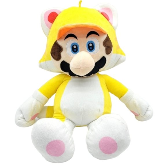 Nintendo | Toys | Nintendo Plush Super Mario Bros Mario Cat Costume ...